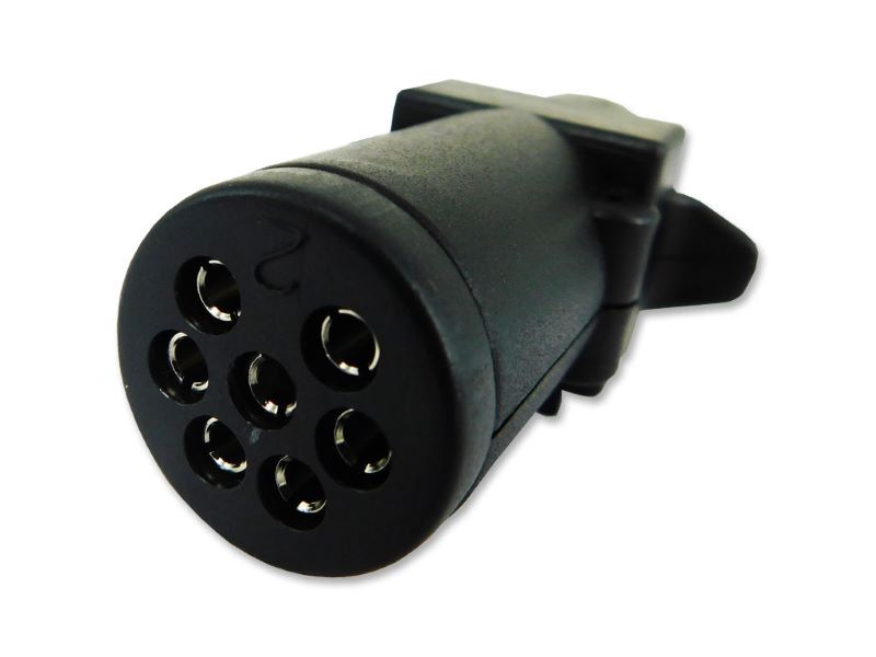 7 PIN ROUND PLASTIC PLUG