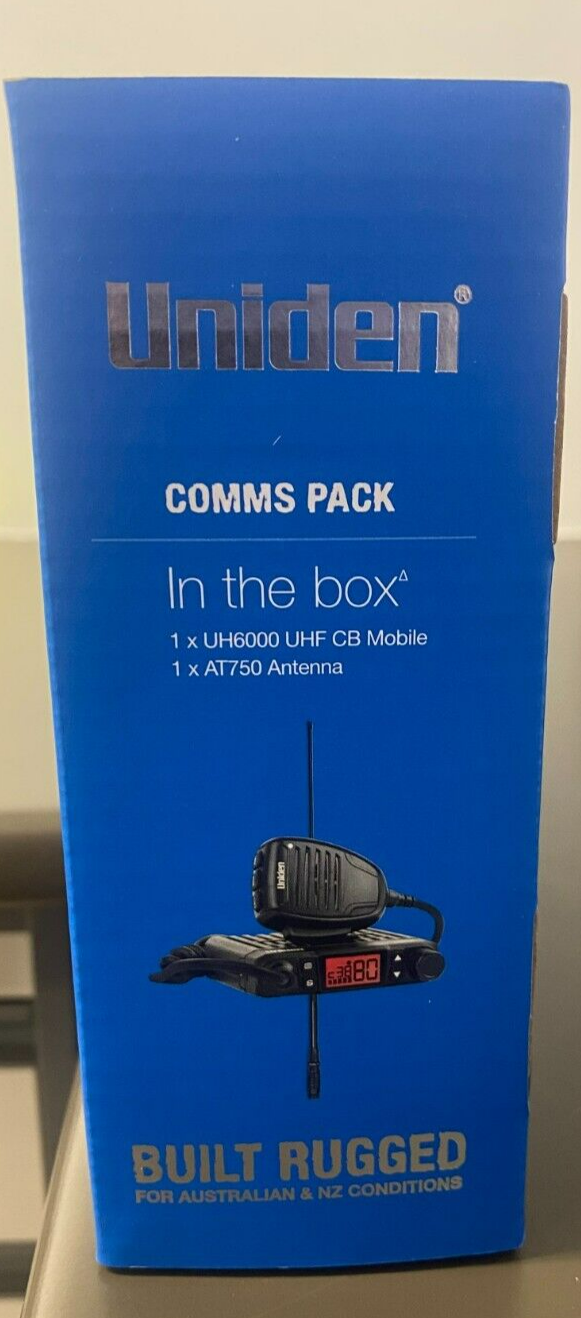 Uniden UHF UH6000 + Antenna AT750 Comms Pack