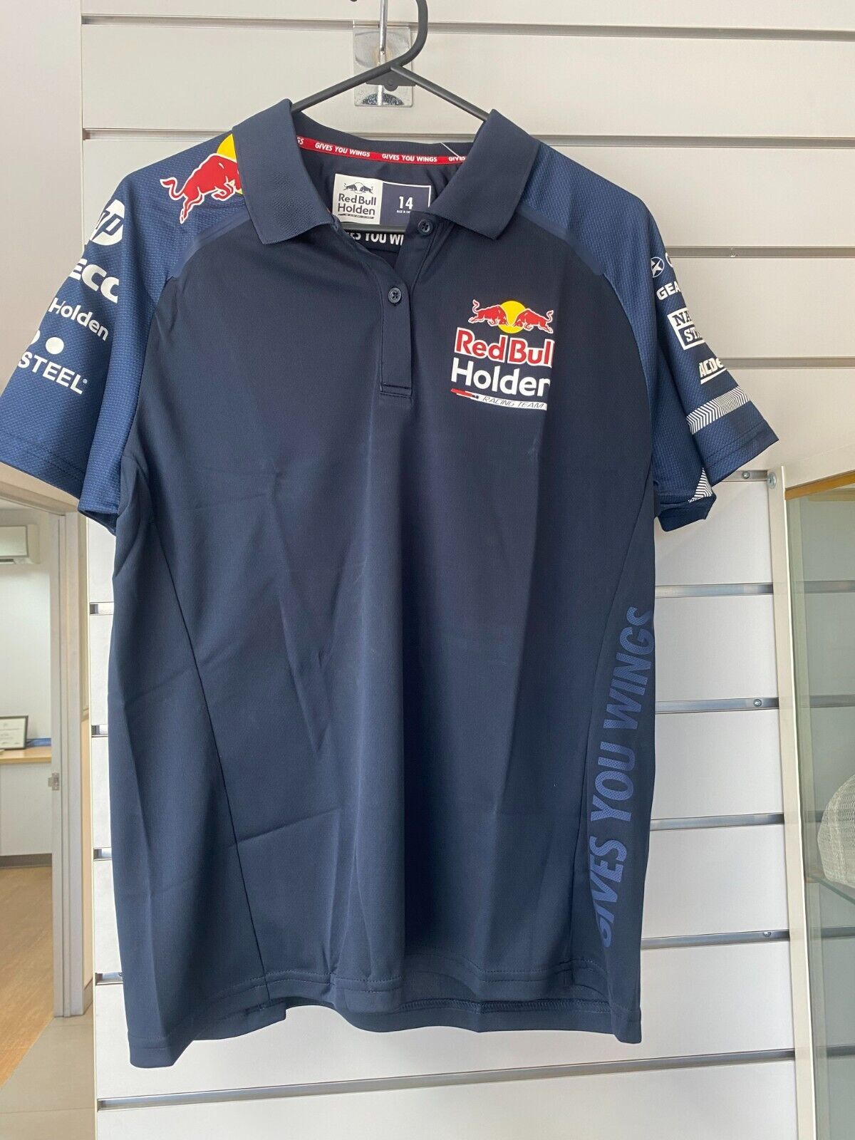 Holden RedBull Racing Team Womens Polo Shirt Navy Blue - GM Holden ...